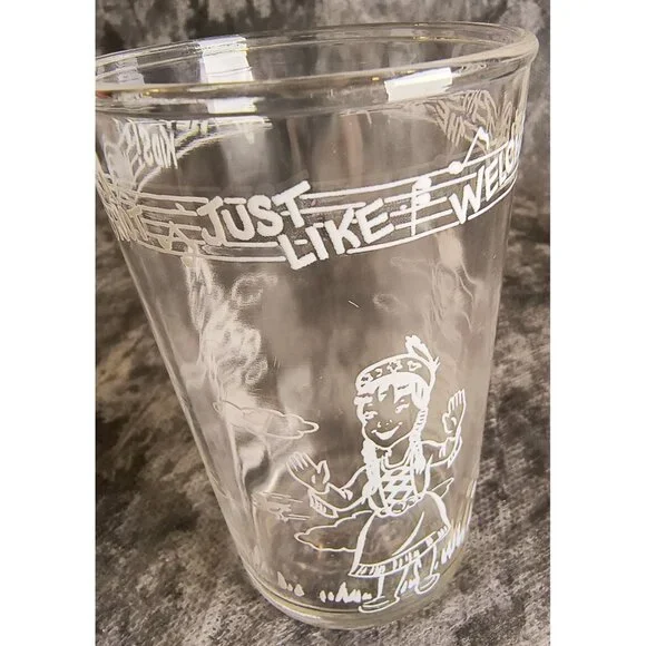Welch's | Dining | Vintage Howdie Doodie 953 Indian Welchs Glass Cup ...